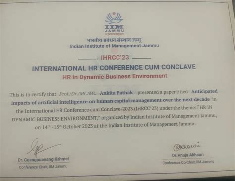 Dr Ankita Pathak On Linkedin I Recently Had The Opportunity To Attend