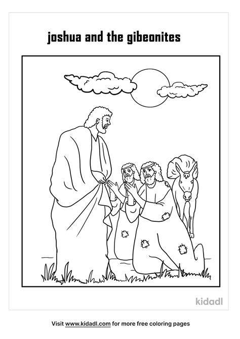 Joshua Coloring Pages