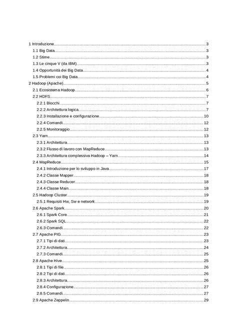 Introduzione Ai Big Data Docsity