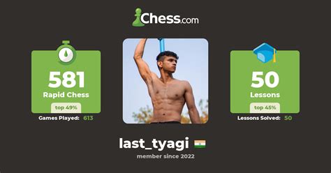 Lasttyagi Chess Profile