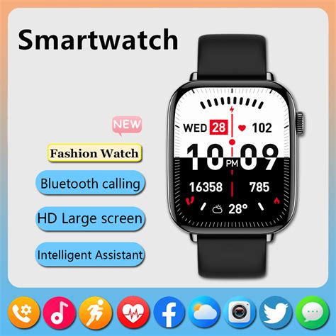 2025 Novo Relógio Inteligente Bluetooth Chamada À Prova DÁgua