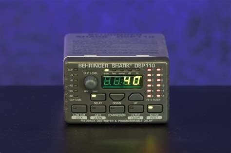 Behringer Shark Dsp110 Reverb Uk