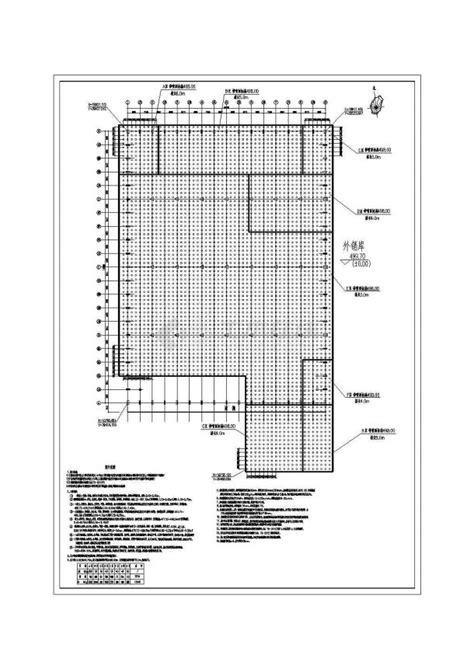 某工程高压旋喷桩地基处理施工图 土木在线