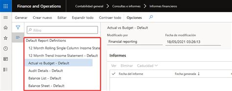 Creating Financial Reports In D365 Finance And Operations Revertis