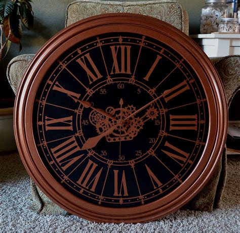 Time Machine Clock Steampunk Gears Zazzle Artofit