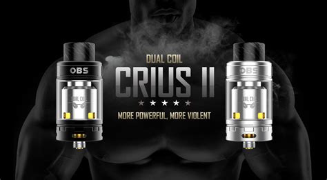 Obs Crius 2 Rta Dual Coil Version 4ml Ss
