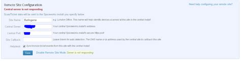 Remote Collector Unable To Contact Server On Initial Setup Spiceworks Support Spiceworks