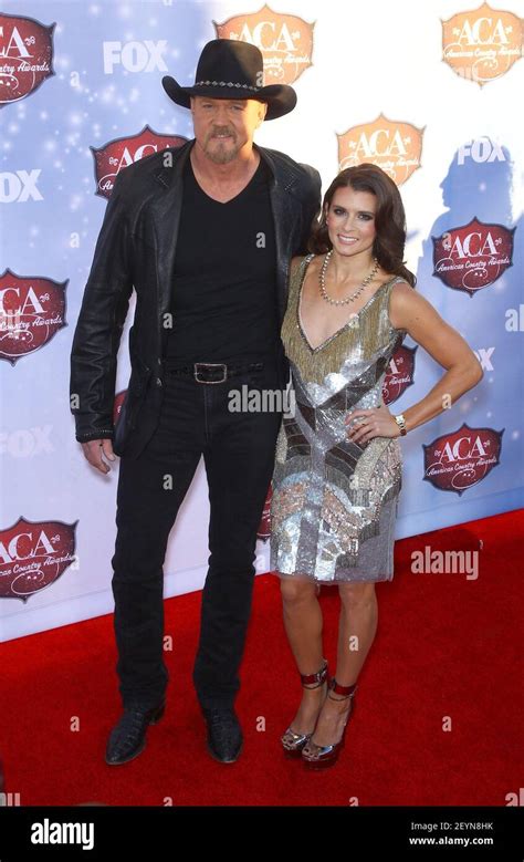 10 December 2013 Las Vegas Nevada Trace Adkins Danica Patrick