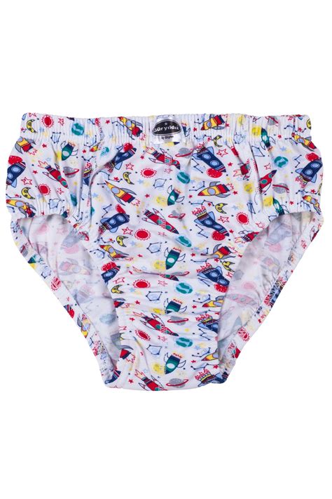 Трусы слип детские Guryildiz для мальчика р 5 рост 104 110 ракета белый м 28604 купить в