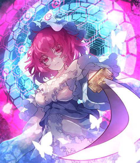 Saigyouji Yuyuko Yuyuko Saigyōji Touhou Image By Cheeseroll