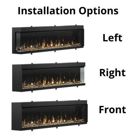 Dimplex Ignite Xl Bold 100 Linear Built In 3 Sided Electric Firepla