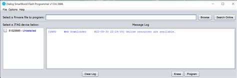 Programming Debugging Da14531 Module With J Link Base Using Swd