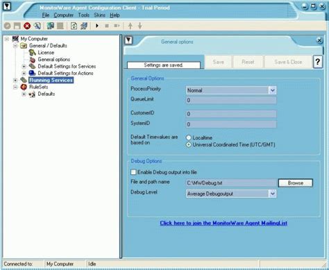 Monitorware Agent Features Friendly And Customizable User Interface