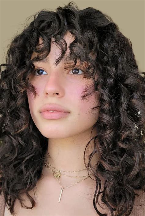 Your Complete Guide To Getting Bangs With Curly Hair Artofit