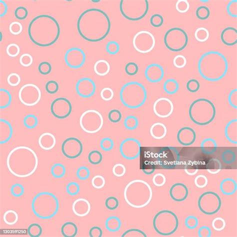 흰색 민트 블루 원 핑크 벡터 배경 섬세한 팔레트의 아름다운 색상 패턴 직물 종이 포장 포스터 배너 사이트 디자인 벡터 0명에 대한 스톡 벡터 아트 및 기타 이미지 Istock