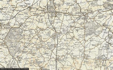 Historic Ordnance Survey Map Of Flitwick 1898 1901