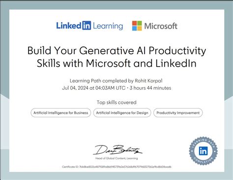 Rohit Korpal On Linkedin Linkedinlearning Generativeai