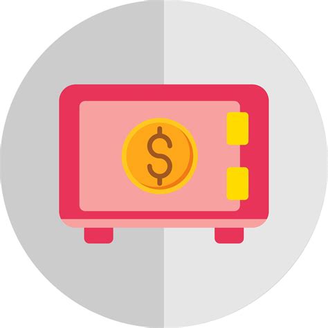 Safe Box Flat Scale Icon Design 43889036 Vector Art At Vecteezy