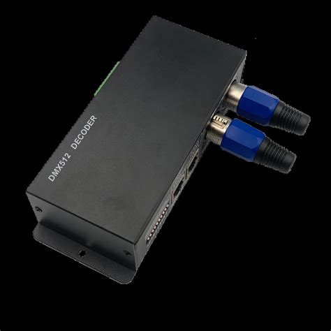 Dmx512 Decoder Rgb Rgbw Controller 3ch 4ch Dc12v24v For Strip Light Accessories Ce Rohs 2 Year