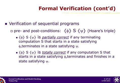 Ppt Formal Verification And Model Checking Powerpoint Presentation Free Download Id3258106