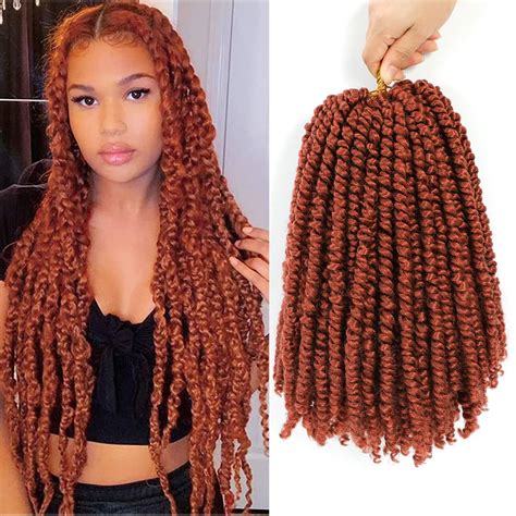 Passion Twist Hair 10 Inch Pre Twisted Passion Twist Crochet