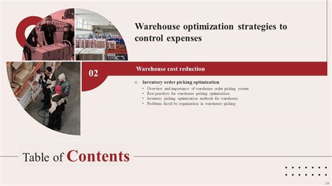 Warehouse Optimization Strategies To Control Expenses Powerpoint Presentation Slides Ppt