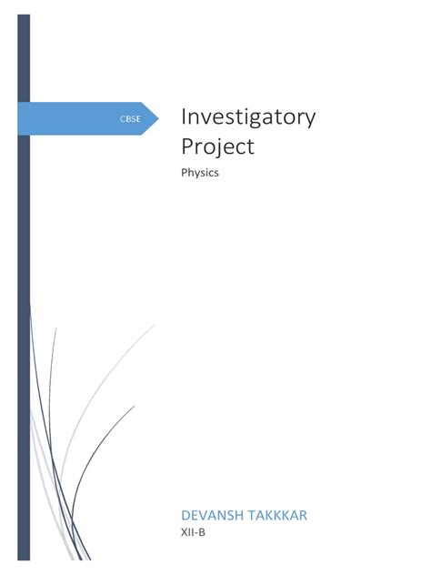 Laser Light Security System Physics Investigatory Project Class 12 Pdf Laser Security