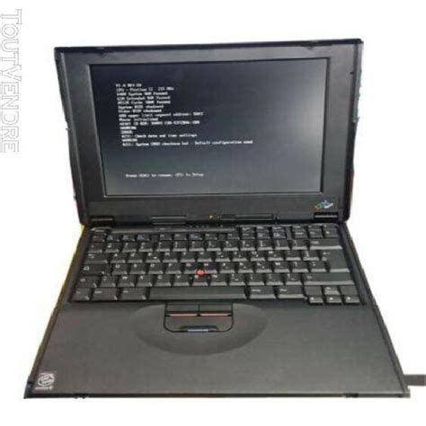 Vintage Ibm Thinkpad Pentium 2 Type2626 Azerty Pc Portable à Tremblay En France Clasf Informatique