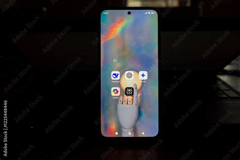 Various Artificial Intelligence Mobile Apps Deepseek Open Source Large Language Models App On