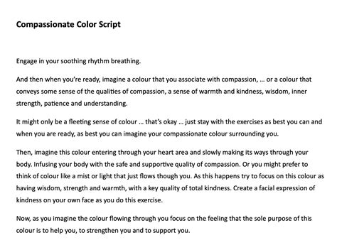 Practitioner Tools — Compassionate Mind Australia