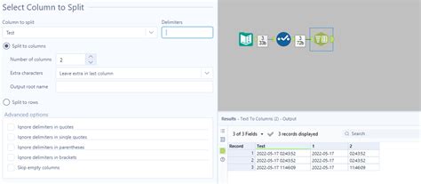 Solved Text To Column How To Separate Empty Spaces Alteryx Community