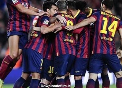 عکس لباس بارسلونا