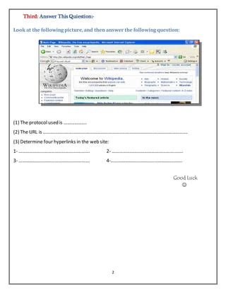 Prep Computer Midterm Revision DOCX