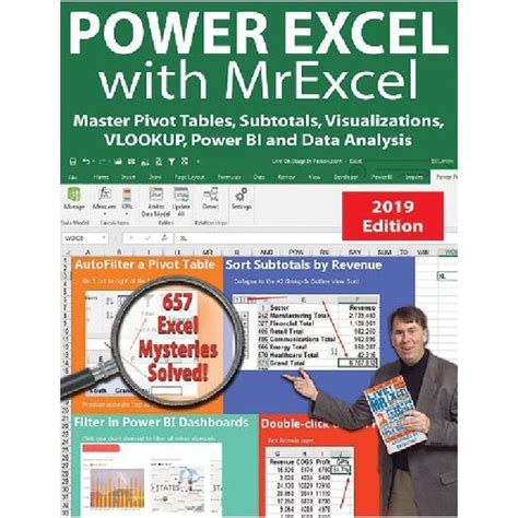 خرید و قیمت دانلود کتاب Power Excel 2019 With Mrexcel Master Pivot Tables Subtotals Charts