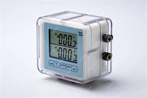 Premium Photo Data Logging Device Isolated On White Background