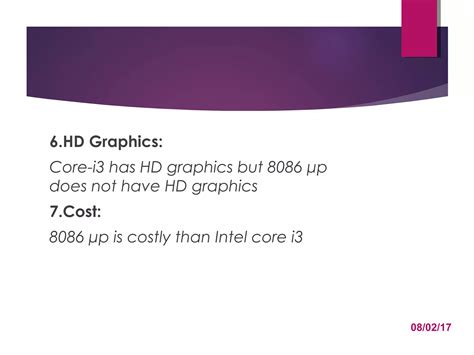 8086microprocessor And Core I3 Ppt