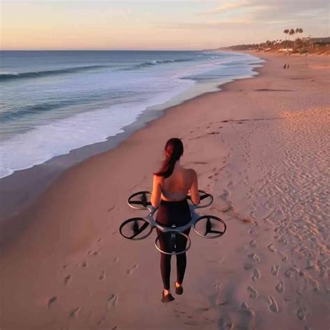 Exploring The Future Of Personal Automation With Waist Mounted Drones