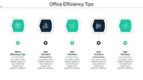 Office Efficiency Tips Powerpoint Presentation And Slides Ppt Sample