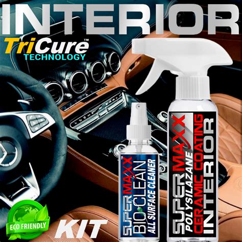 Car Interior Protection Polysilazane Ceramic Coating Kit Bioclean