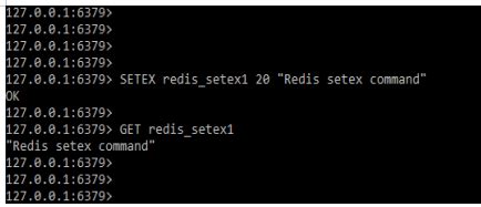 Redis SETEX How To Set String Value At Key In Redis Examples