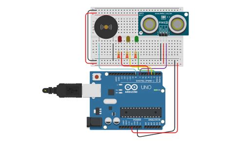 Circuit Design Buzzer Tinkercad