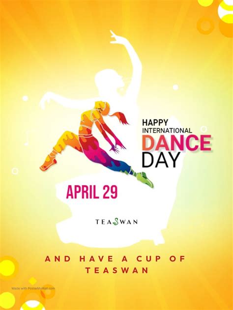 Celebrate International Dance Day Dancing Day International Dance