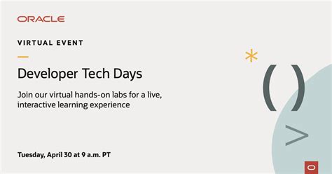 Oracle Developer Tech Days Sydul Hasan