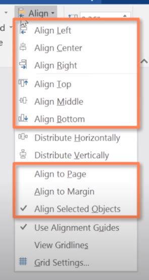 Align Textbox And Shape In Word Via VBA Stack Overflow