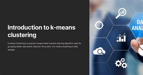 introduction to k means clustering