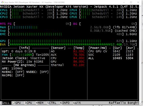 the temperature of the nx module is abnormal during operation jetson
