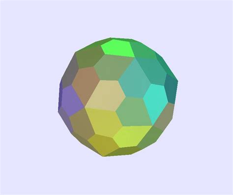 Pentagonal Hexecontahedron Polyhedron