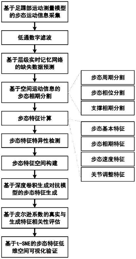 Gait Feature Extraction And Generation Method For Ankle Joint Ligament