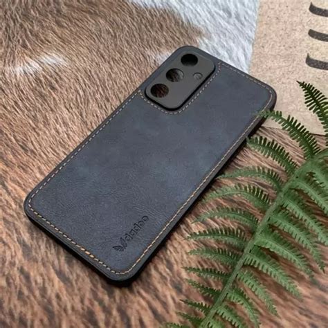 خرید و قیمت قاب گوشی Galaxy A55 سامسونگ کلاسیک برند Dadoo دادوو چرمی دوخت دار اورجینال رنگ سرمه