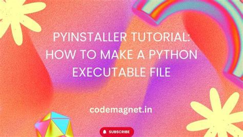 Sona M On Linkedin Pyinstaller Tutorial How To Make A Python